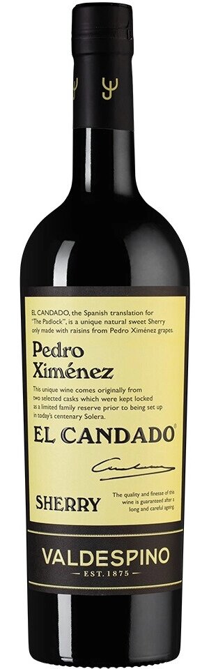 Херес Valdespino Pedro Ximenez El Candado