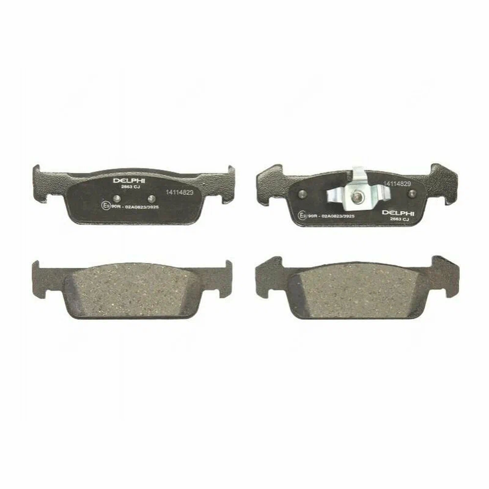Колодки тормозные дисковые передние DELPHI LP2663 для а/м Dacia, Renault