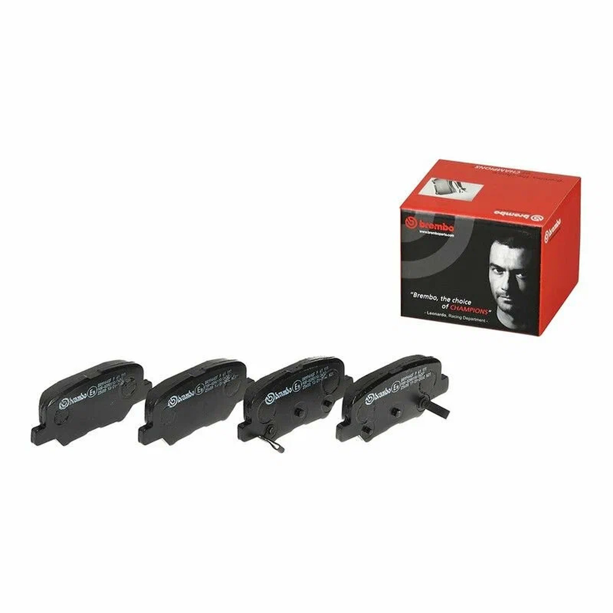 Тормозные колодки дисковые задние BREMBO P61111 для а/м MAZDA 6, MITSUBISHI Outlander
