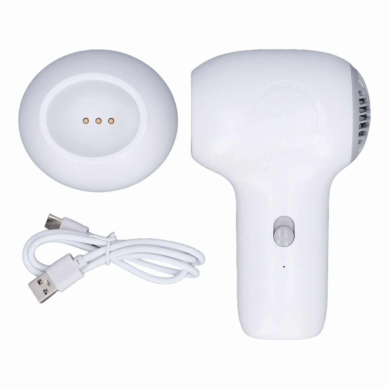 Портативный детский фен с 2 скоростями и постоянной температурой, низкий уровень шума, тихий и бережный для новорожденных и младенцев, удобный для путешествий дизайн