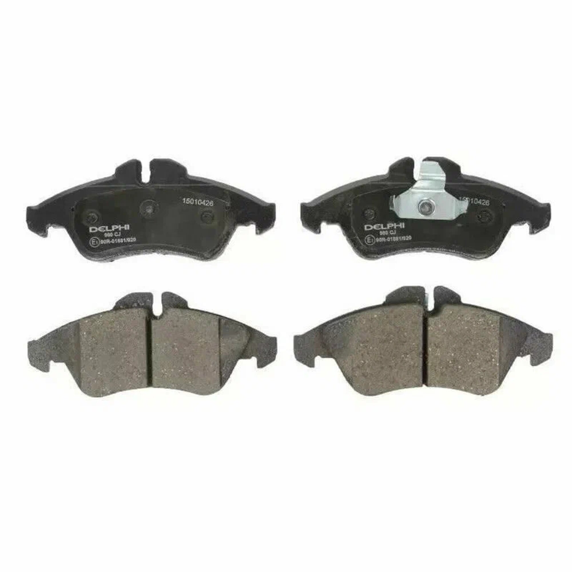 Колодки тормозные дисковые передние для а/м MERCEDES-BENZ Sprinter; Volkswagen LT 28-35, Delphi LP980