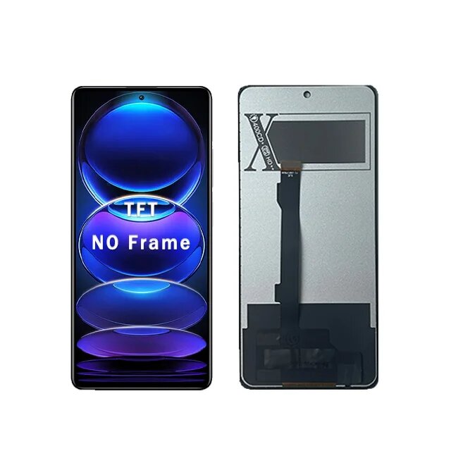 Новый 6,67-дюймовый дисплей для Xiaomi Redmi Note 12 Pro 5G, ЖК-дисплей, дигитайзер TFT No Frame