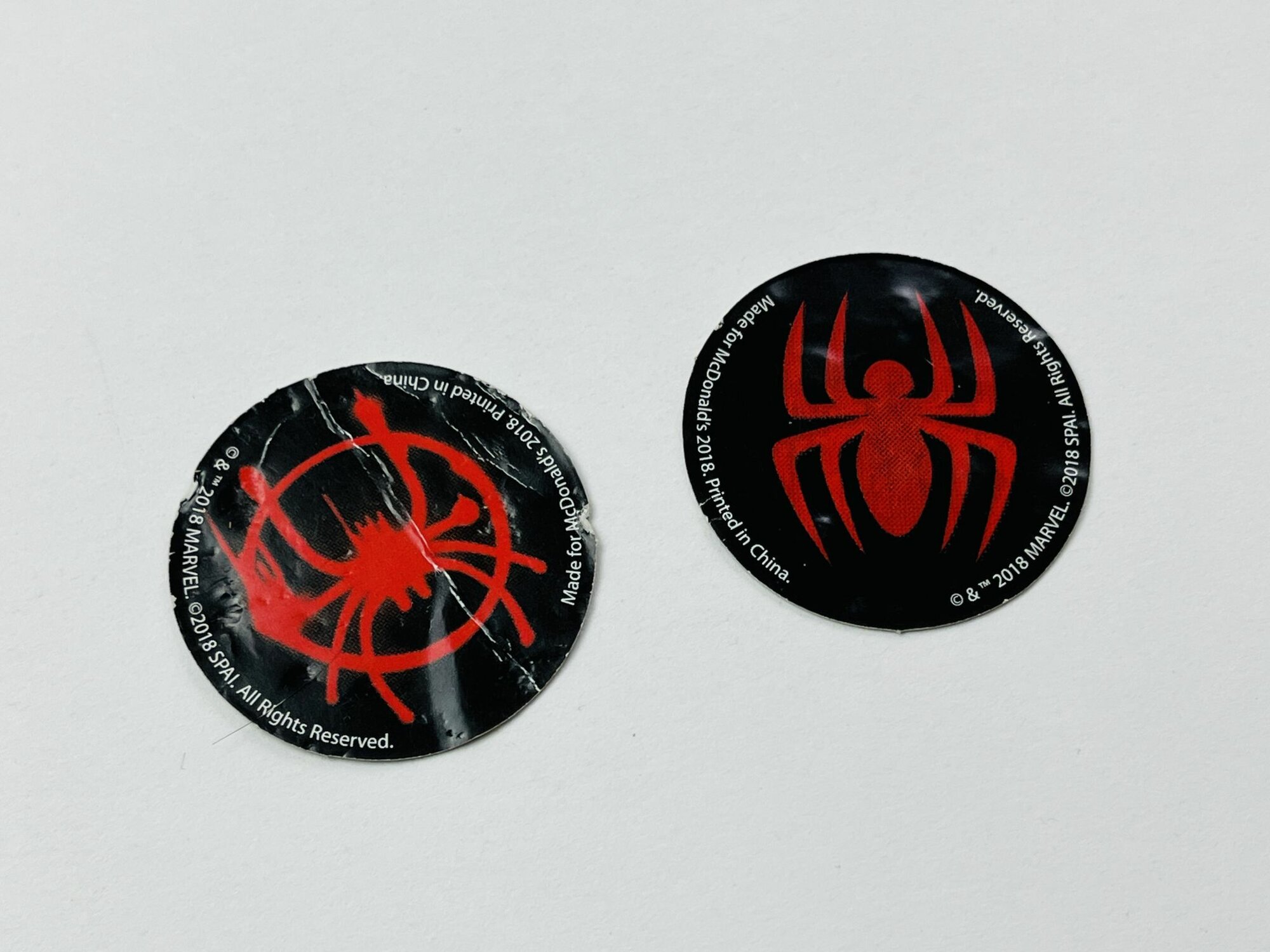 Паук. Marvel. Набор из двух фишек. 2018