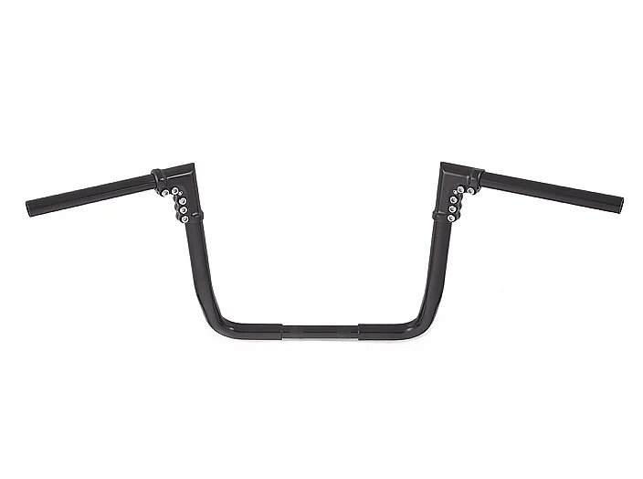 Регулировочный руль мотоцикла 1-1/4 дюйма для Harley CVO TriGlide Street Glide Electra Glide Standard Ultra Limited 2014-2023 12 inch Black