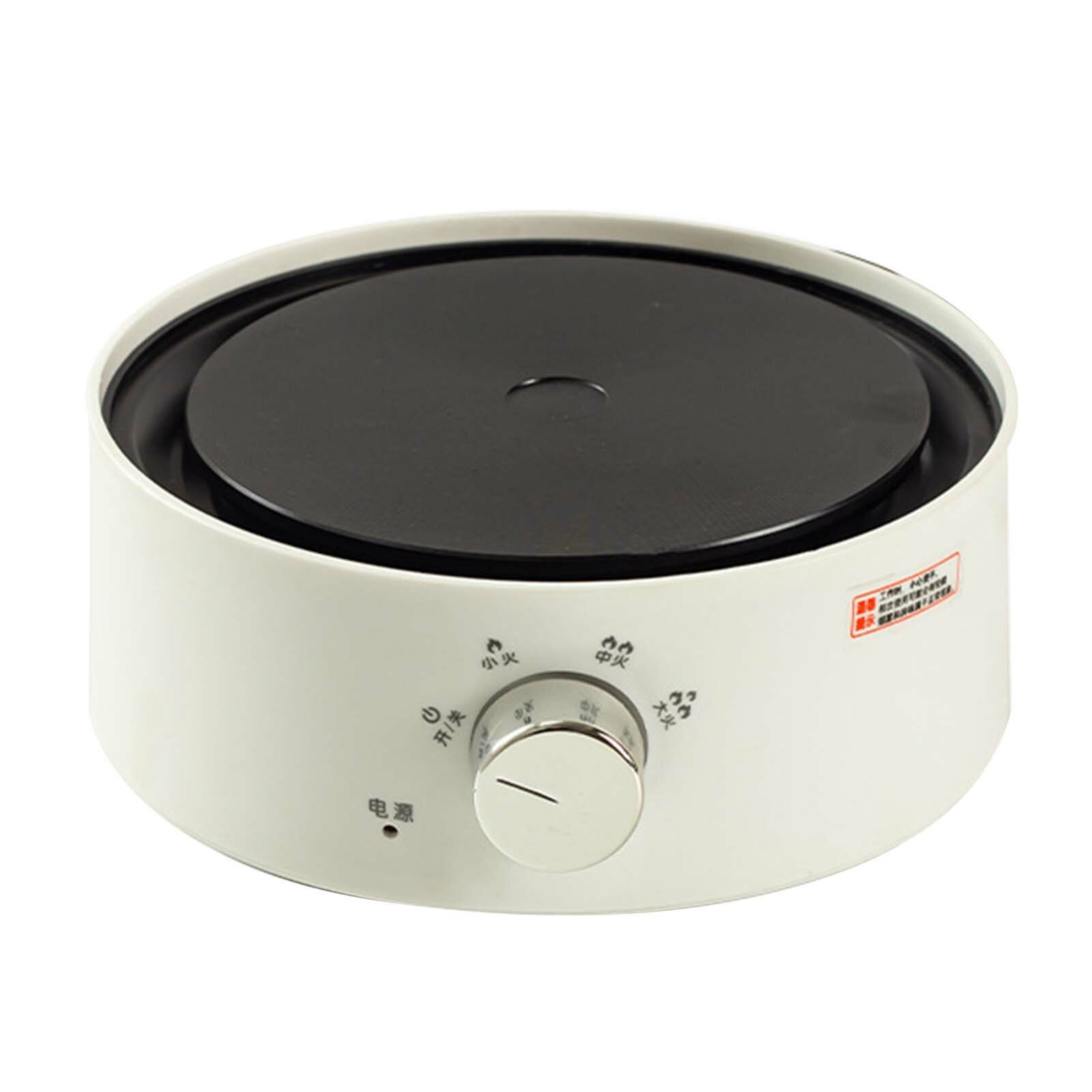 Electric Mini Stove 360 Degree Vertical Heating Portable Countertop Hot Plate for Home Coffee Tea Water Heater