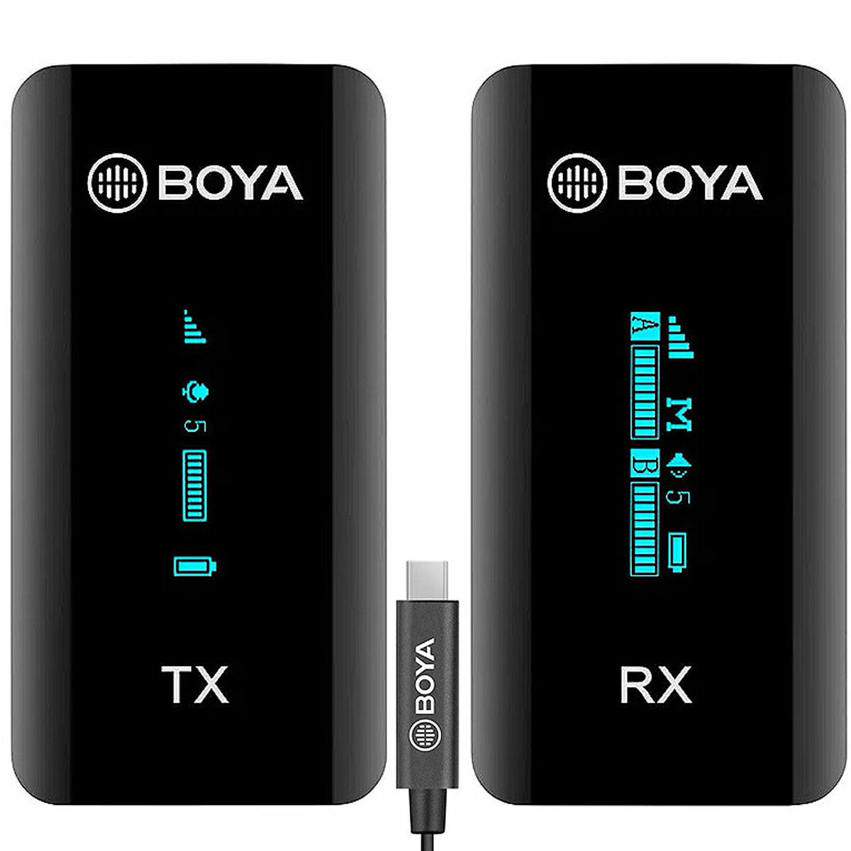 Boya BY-XM6-K1 Type-C беспроводной микрофон с зарядным кейсом