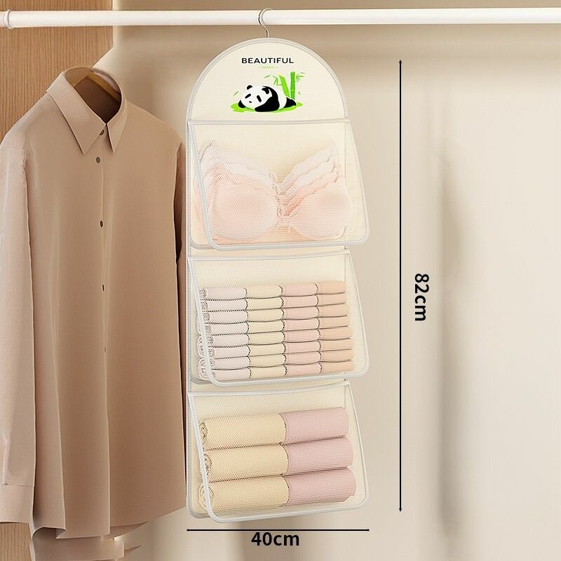 Кофр Organizator, подвесной, белый, для одежды, прозрачный, пластик, 1 шт