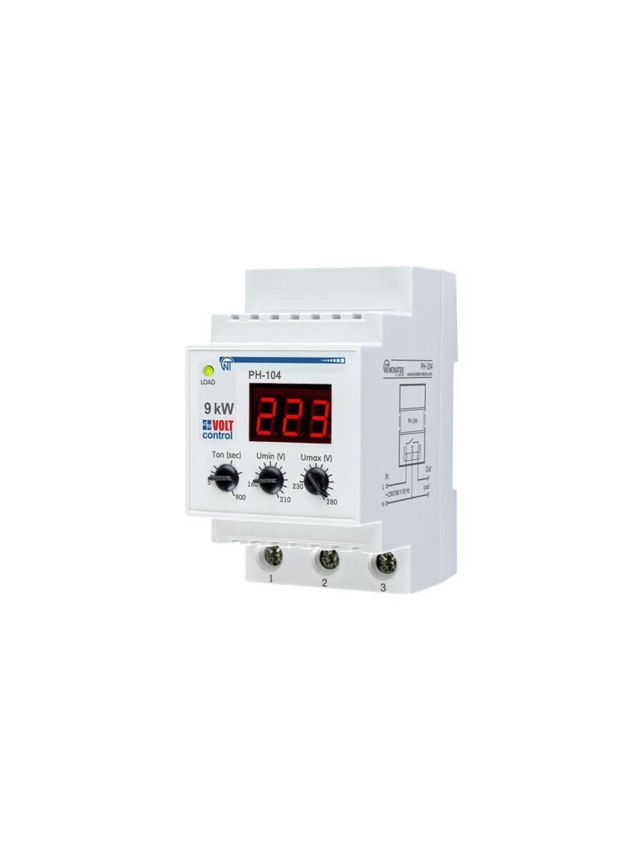 Реле напряжения РН-104 1ф НовАтек-Электро 3425600114