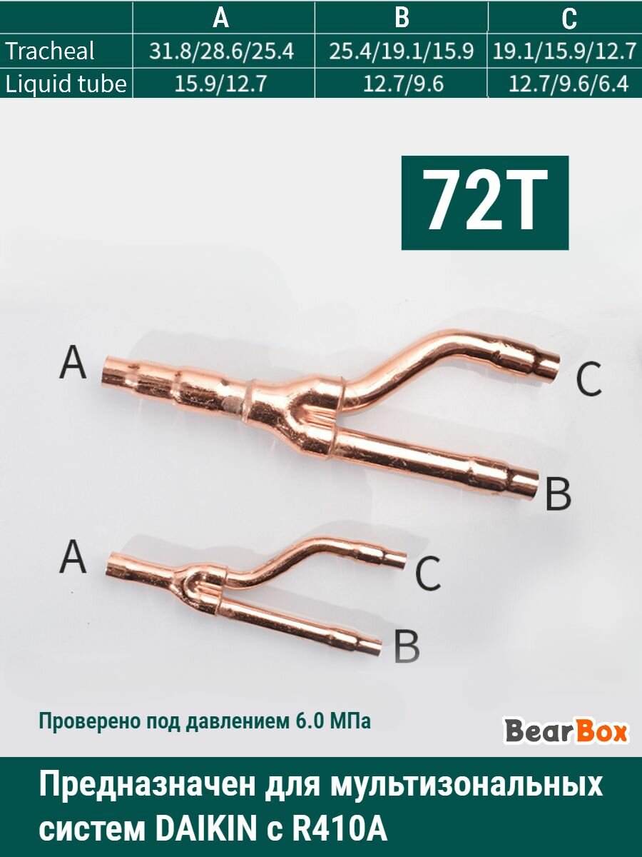 Рефнет разветвитель 72T