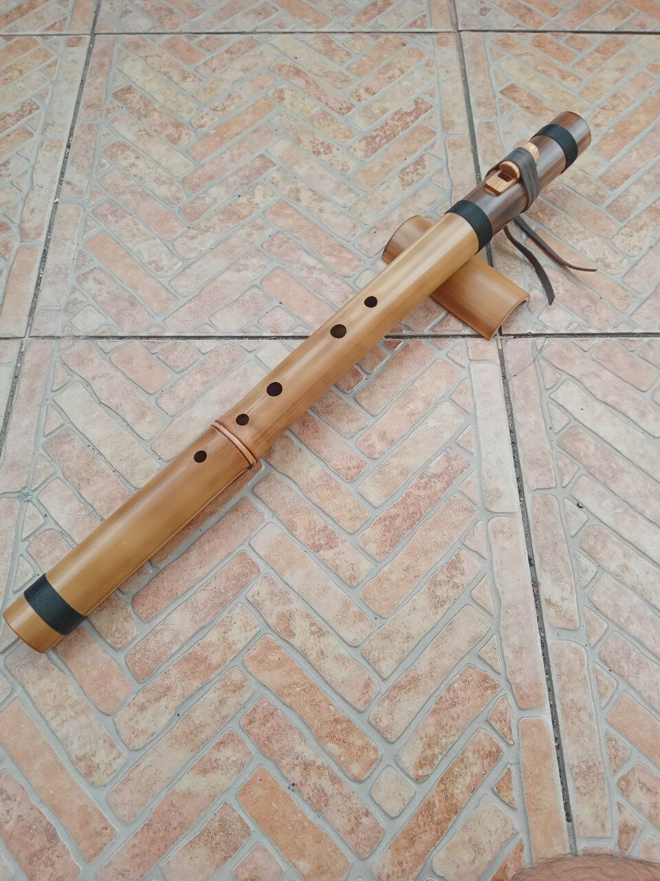 Флейта Пимак из бамбука тональность F (фа)