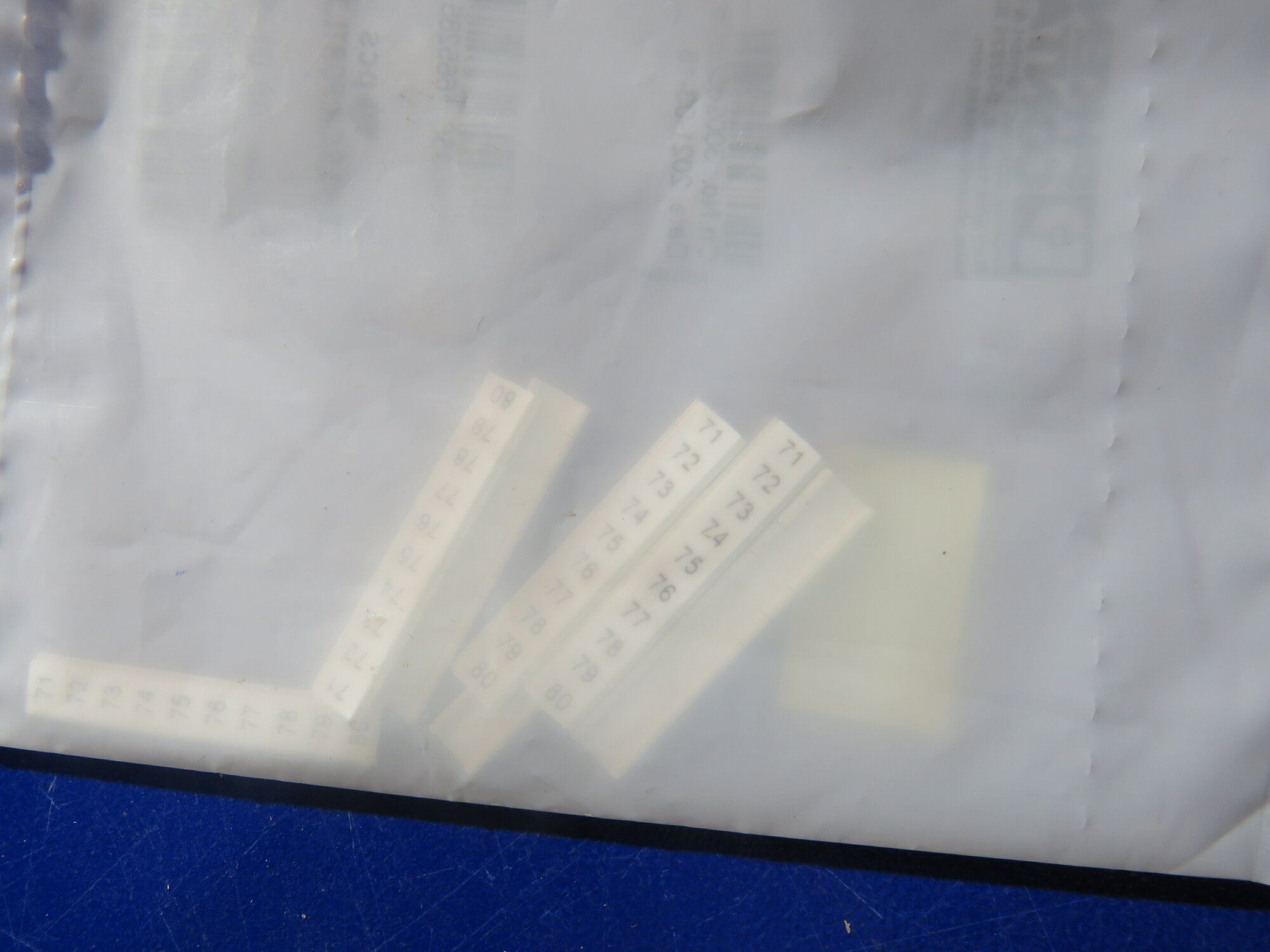 Маркировочная планка Phoenix Contact Zack ZBF 3.5, арт. 0801407:0071