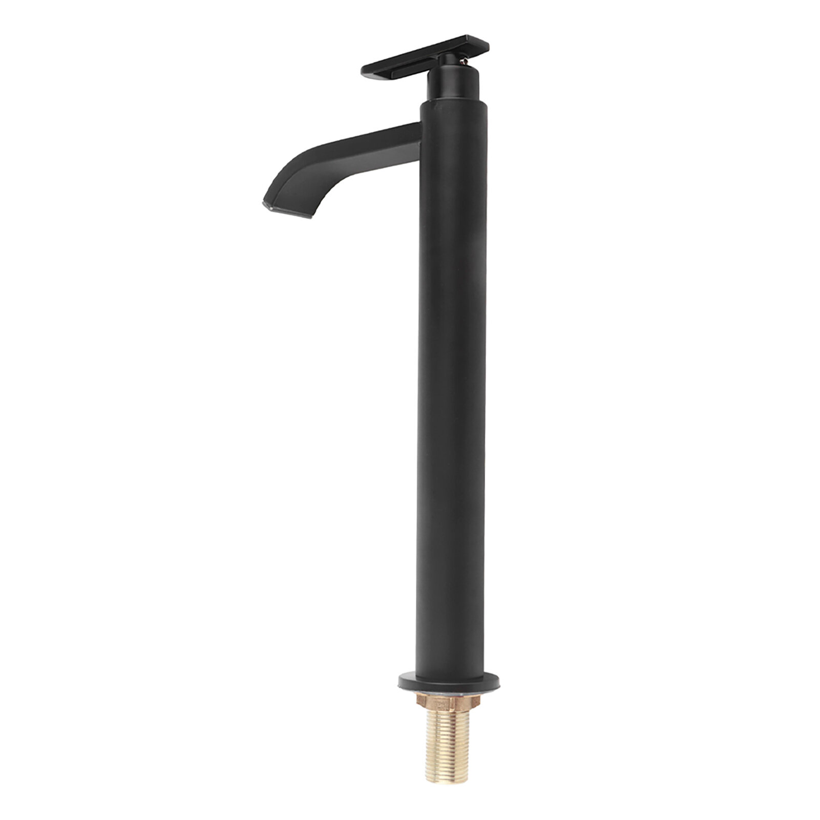 G1/2 из нержавеющей стали 304, одиночный кран для холодной воды, столешница для ванной комнаты, раковина, кран для воды, черный