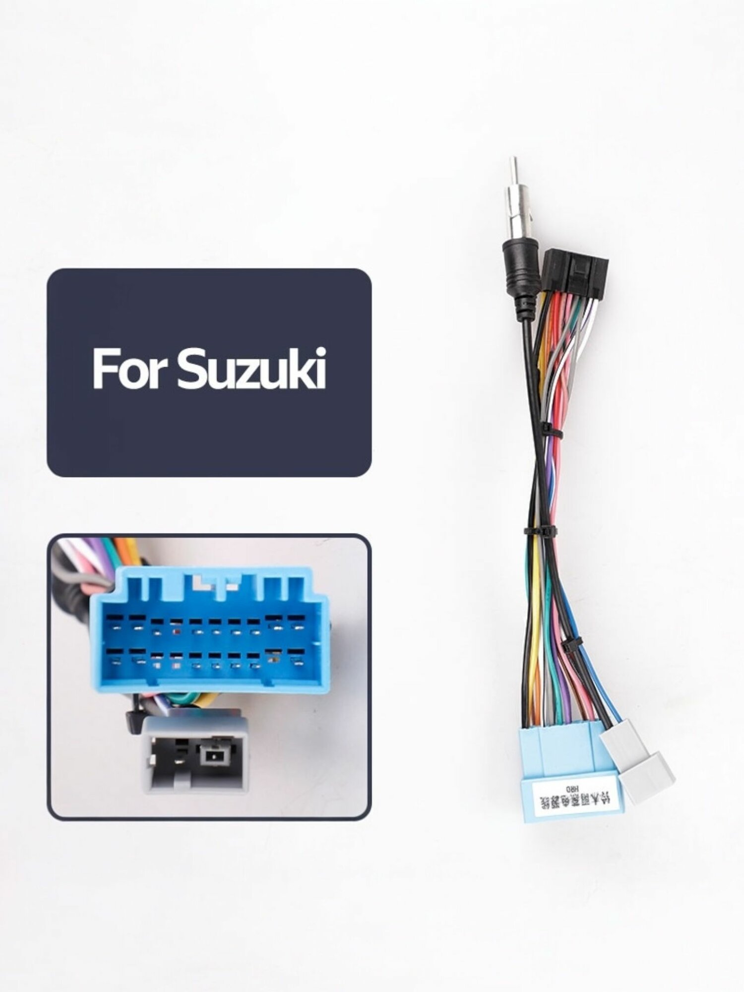 Разъем питания 16 pin для Android магнитол в Honda 1997-2005, Suzuki 2002+