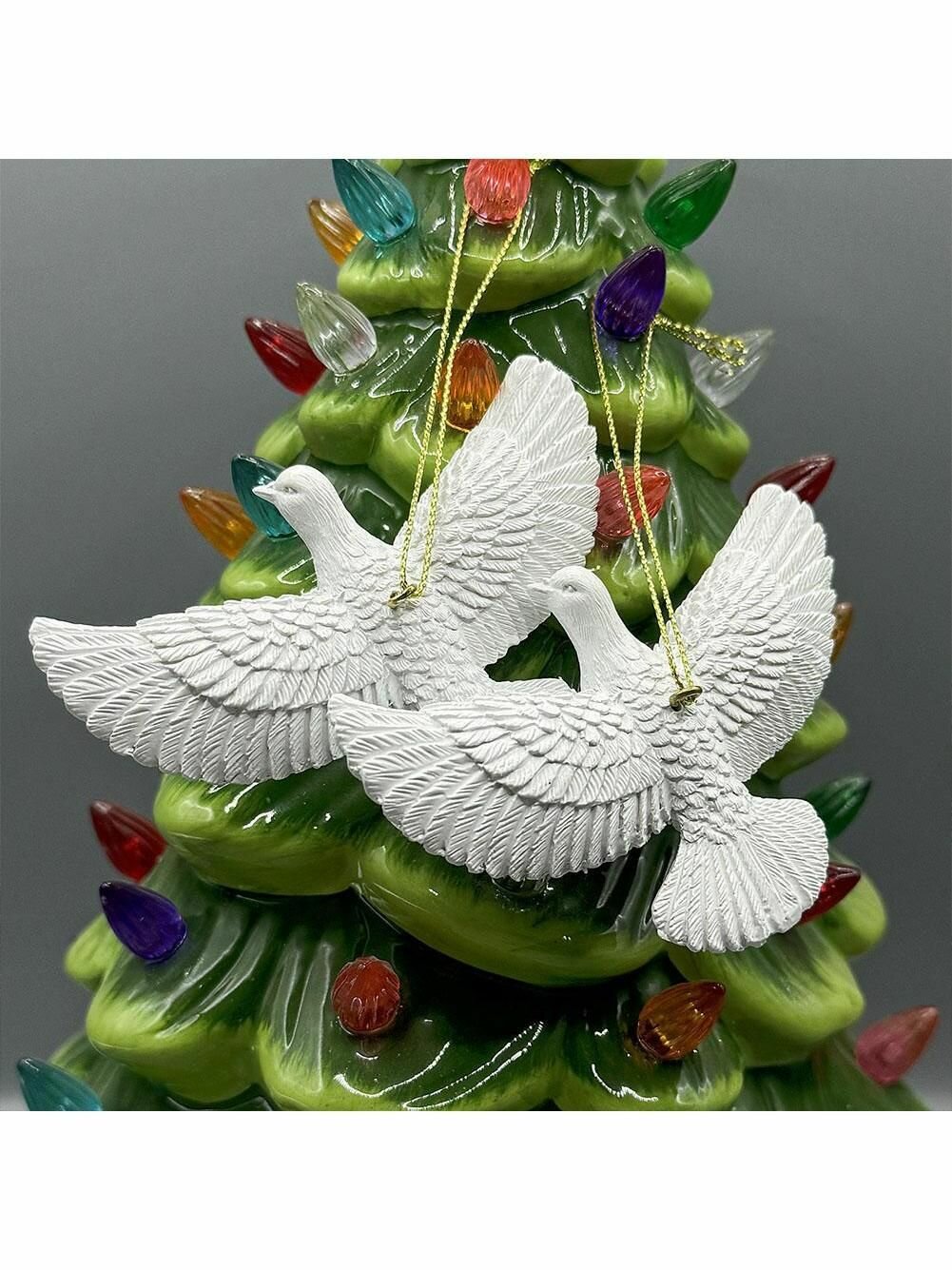 Подвесное праздничное украшение в виде голубя мира