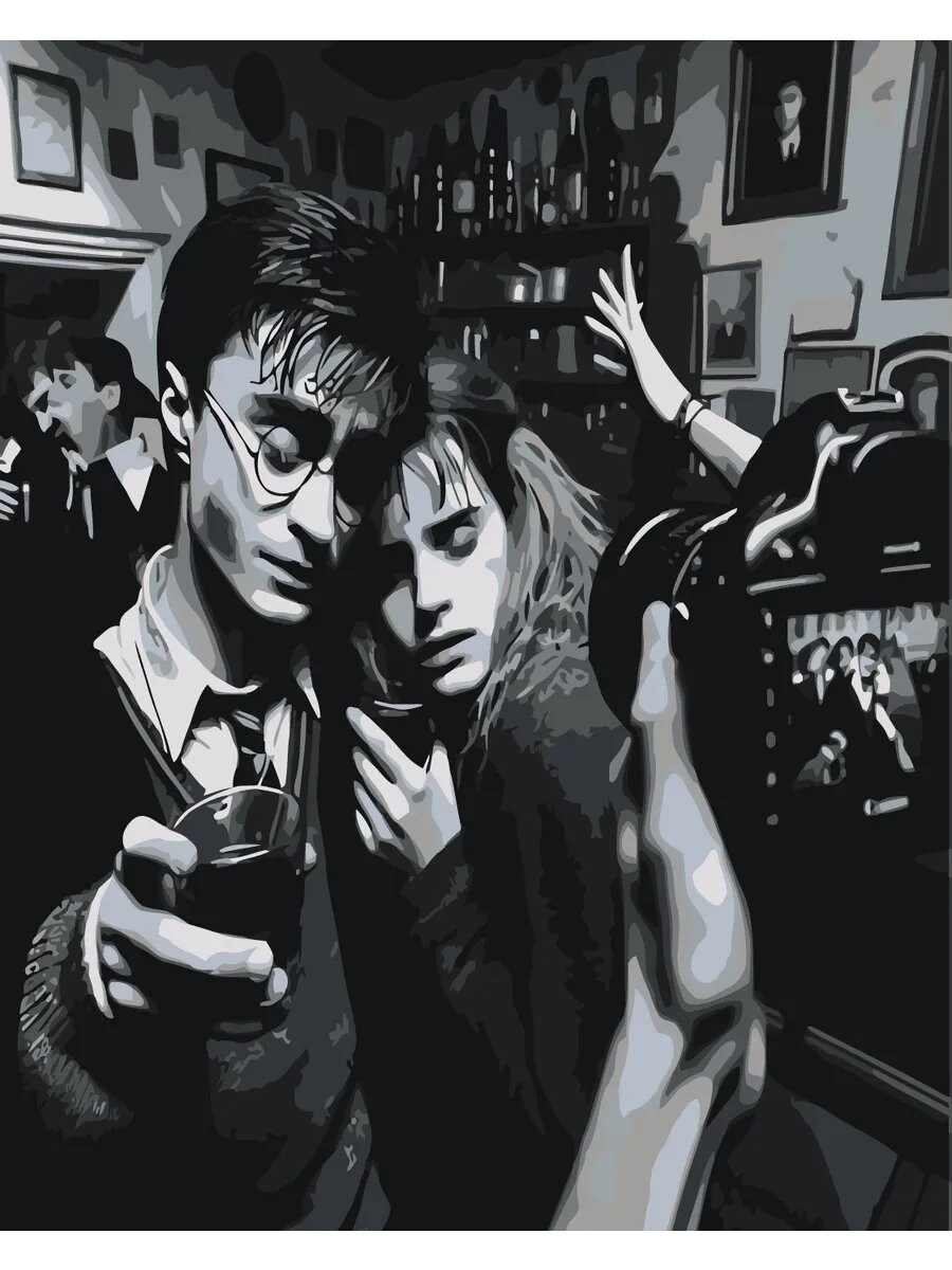 Картина по номерам Гарри Поттер Гермиона Грейнджер