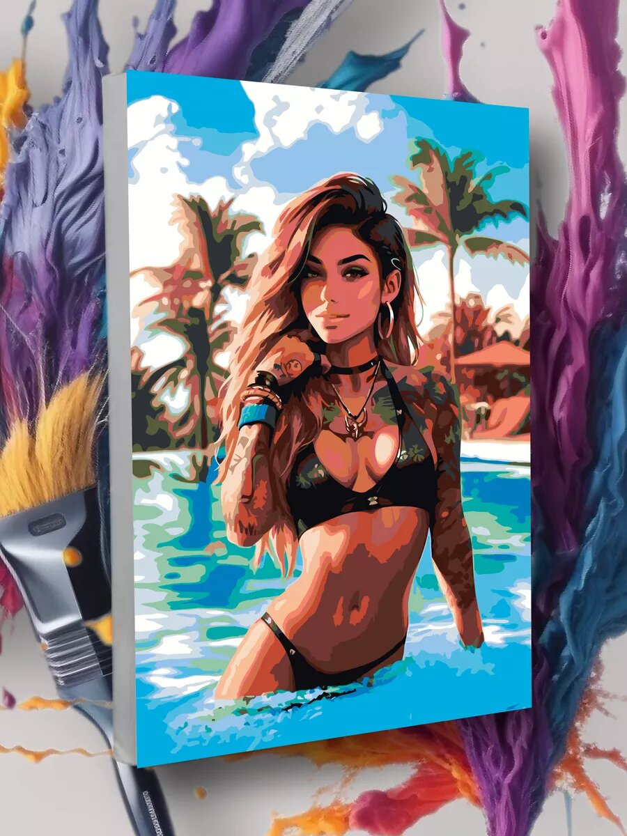 Картина по номерам ГТА