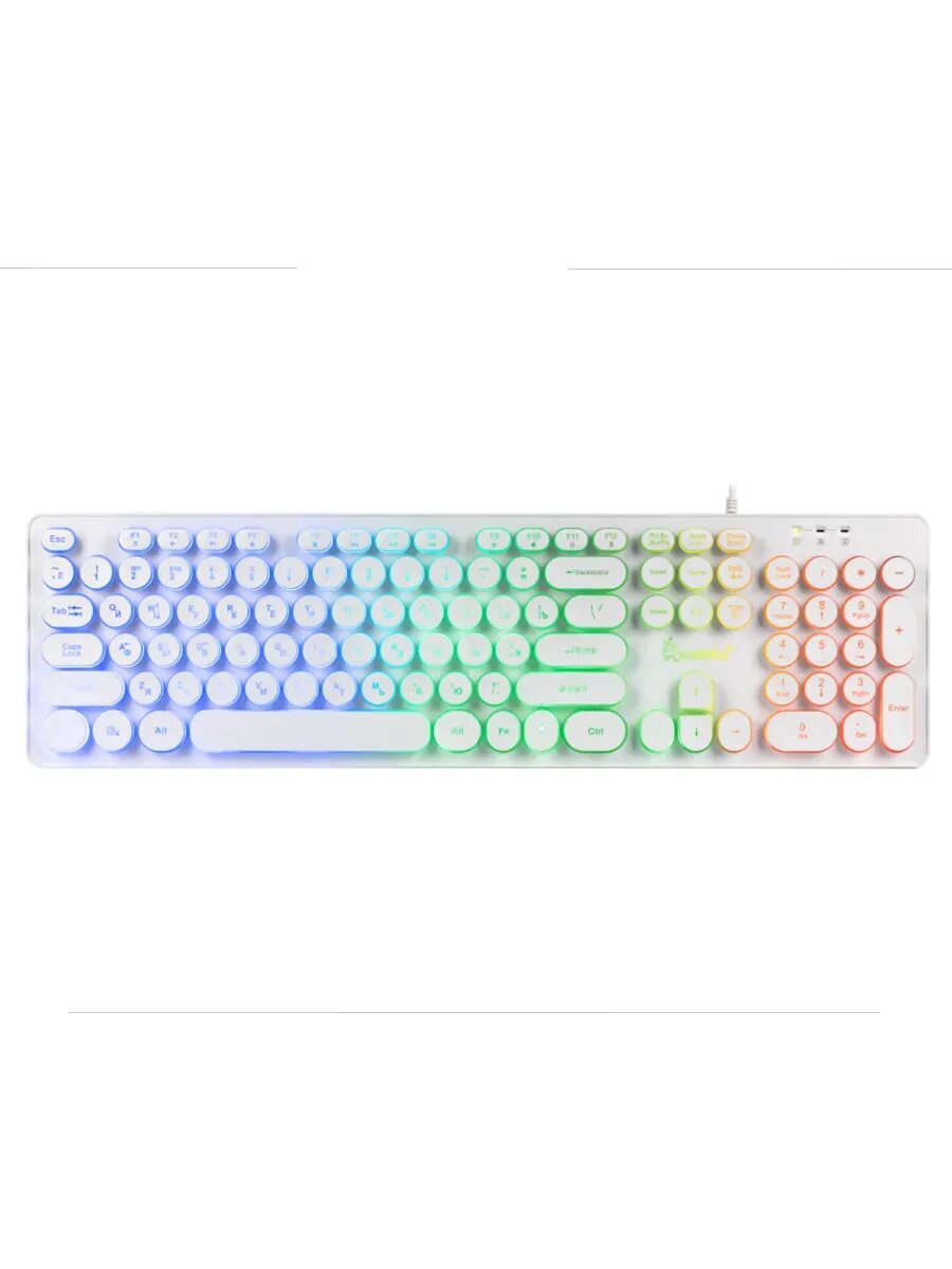 Клавиатура проводная с подсветкой ONE 329 104 клавиши