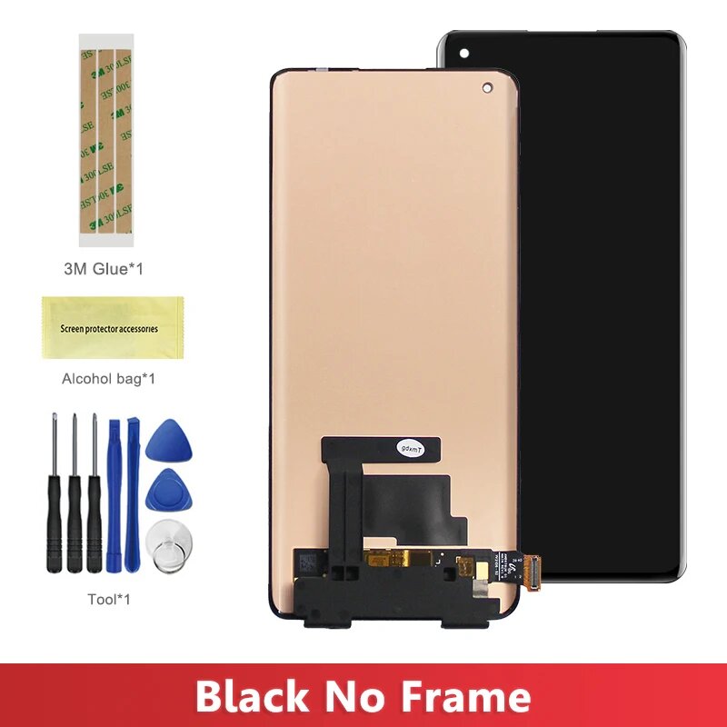 Экран дисплея OLED 8Pro для OnePlus 8 Pro, ЖК-дисплей, дигитайзер сенсорного экрана в OLED No Frame