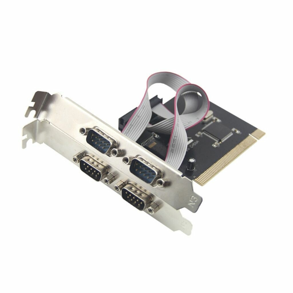 PCI4 COM к RS232 9-контактная карта расширения