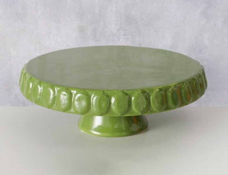 Декоративное блюдо для торта фрешли, керамика, 25 см, Boltze 2053279