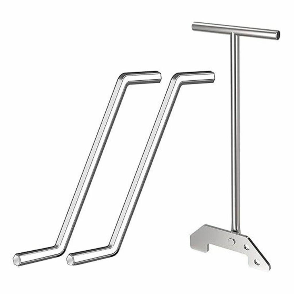 Легко моющийся металлический ключ для удаления мусора при техническом обслуживании