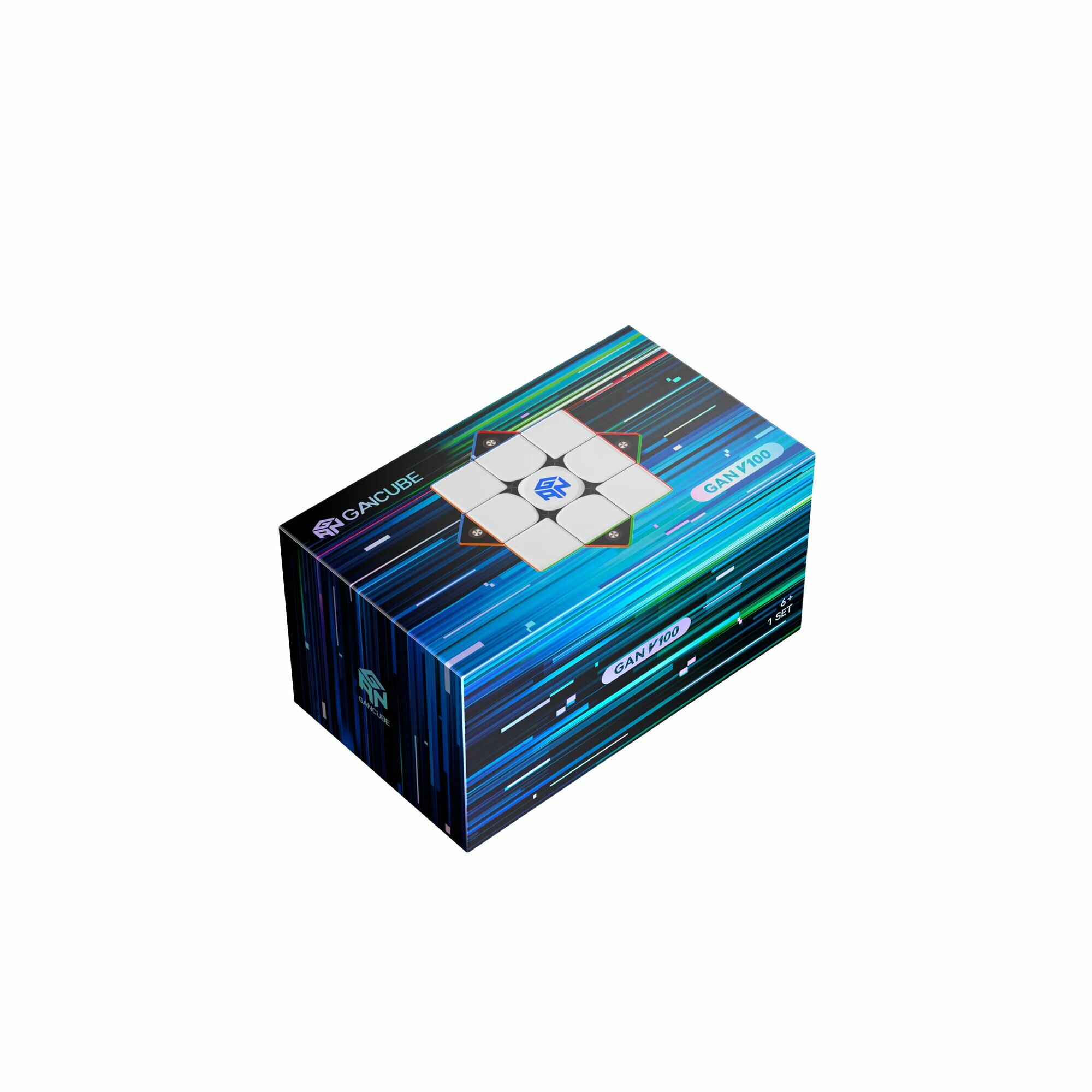 Магнитный кубик Рубика GAN V100 3x3 V100 Maglev matte