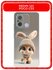 Чехол на Xiaomi Redmi 12C/Poco C55 / Редми 12C/Поко С55 с принтом "Крольчонок в ...