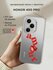 Чехол на Honor 400 Pro / Хонор 400 Про с принтом "Amour lips - 14 февраля", проз...