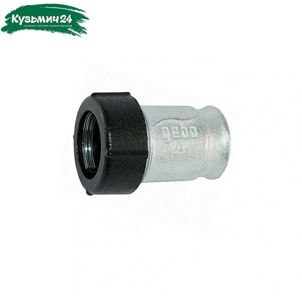 Муфта обжимная Gebo 1 1/4" (42-42.9), ВР, соединительная, чугун оцинкованный