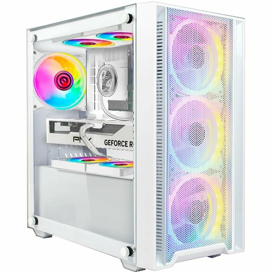 Корпус Ginzzu CL640 White