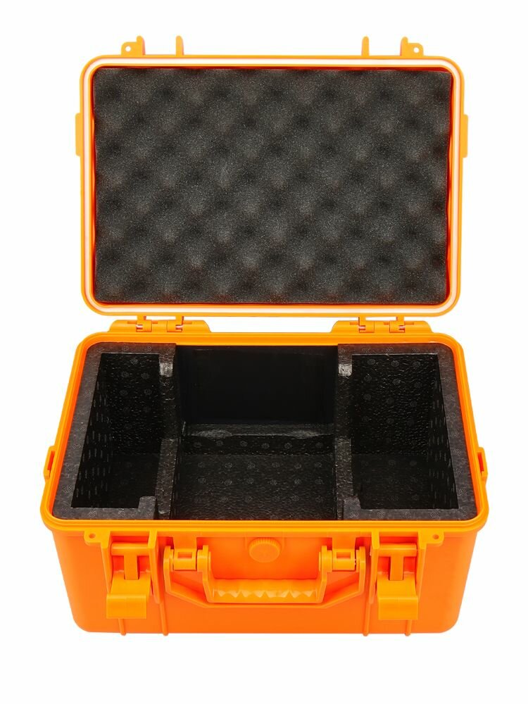 - небольшой пустой ящик для хранения инструментов для сварочных аппаратов для сварки оптических волокон.