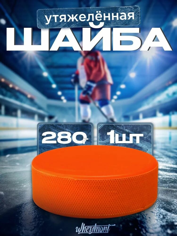 Шайба хоккейная утяжеленная