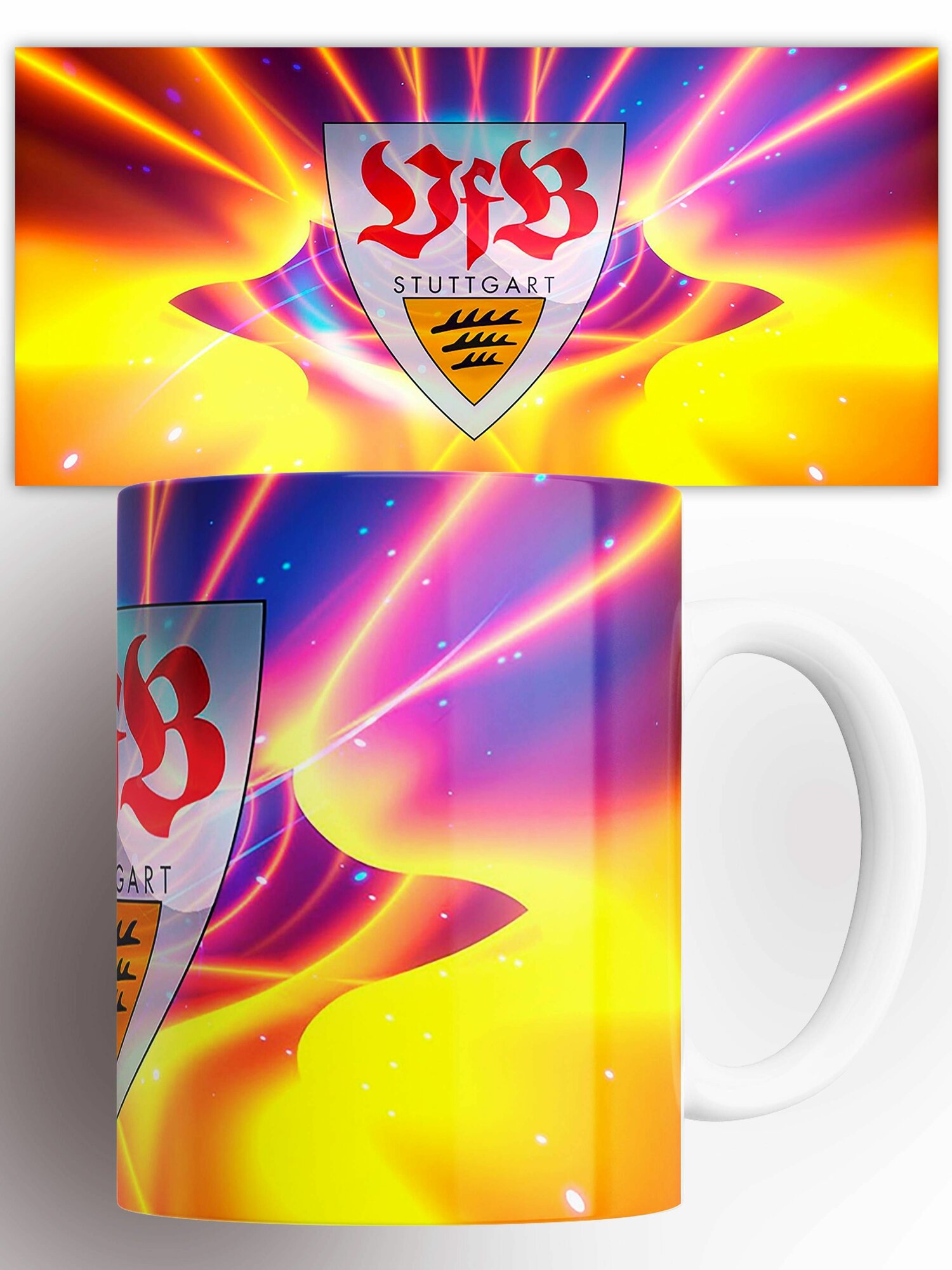Кружка Немецкий футбольный клуб Штутгарт Stuttgart 330 мл