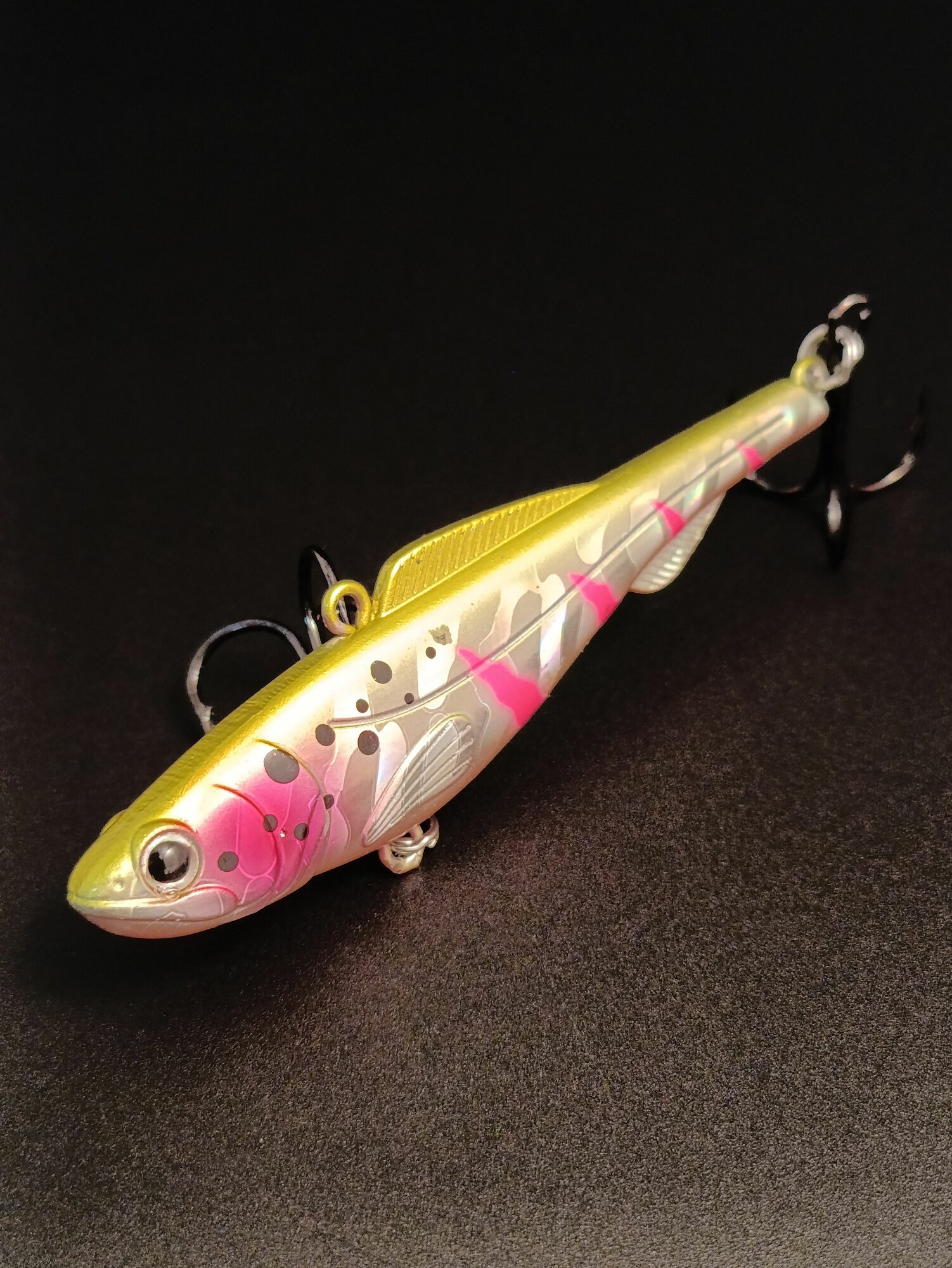 Раттлин воблер Vib, для зимней рыбалки, глубоководный, быстро тонущий 20 гр