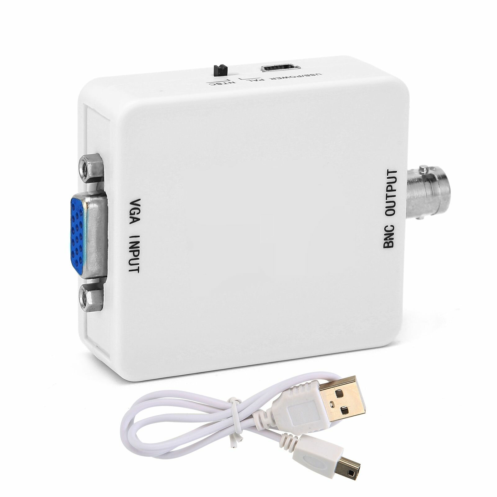 Конвертер VGA в BNC HD видеоадаптер для ТВ компьютера