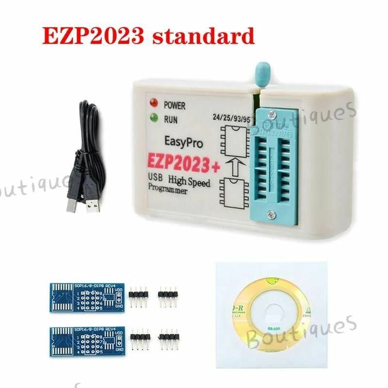Программатор высокоскоростной USB SPI FLASH EZP2023 с поддержкой EEPROM 24/25/93
