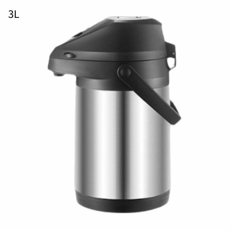 Термокружка термос бренд не указан модель не указана нержавеющая сталь черный 3 л 35.8 см