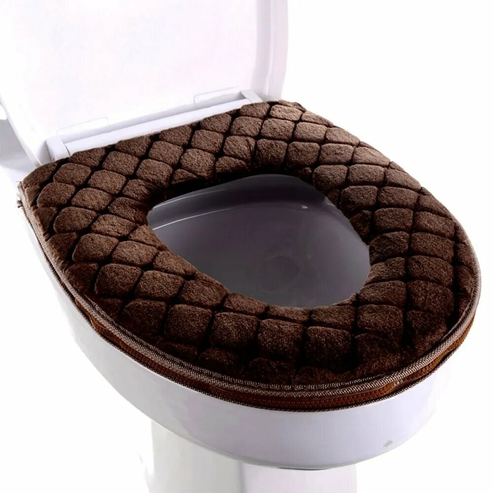 Утеплитель для унитаза с замком, washable