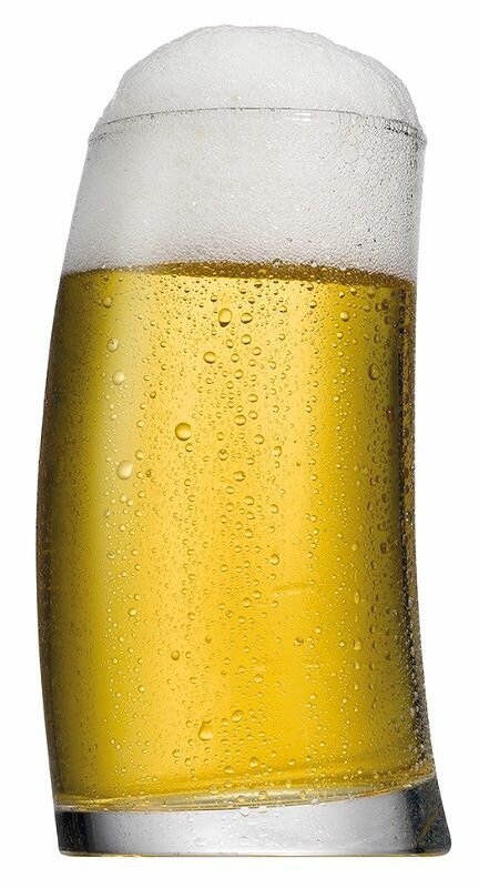 Бокал пивной "Пингвин" 390мл d-74мм, h-135мм (бокал для пива, пивная кружка)