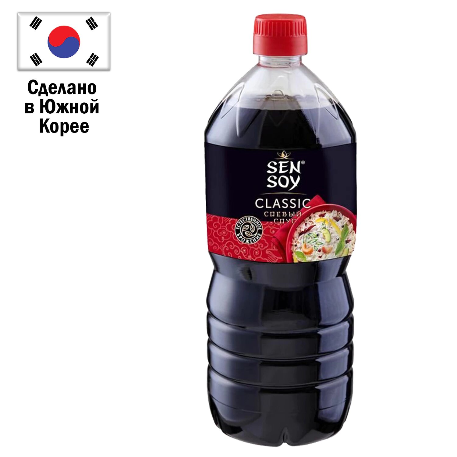 Соус соевый SEN SOY Классический, корея, 1 л, пластиковая бутылка