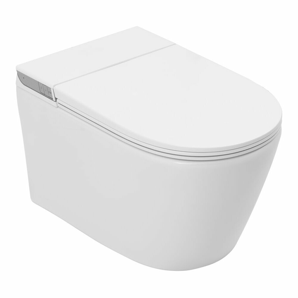 Унитаз подвесной Allen Brau Smart 4. I1001.20 с функцией биде, электронный, белый