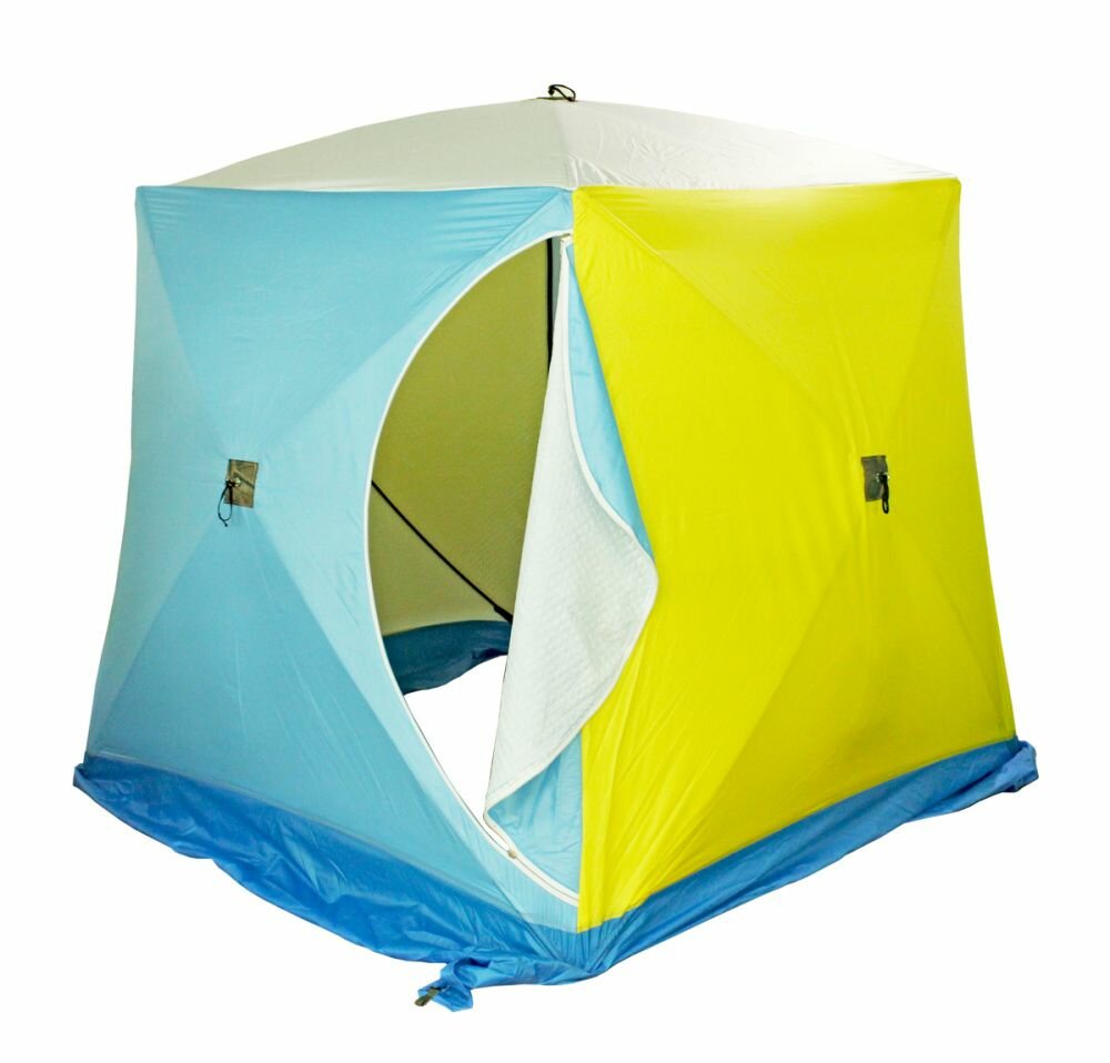 Палатка зимняя Стэк КУБ 1 трехслойная