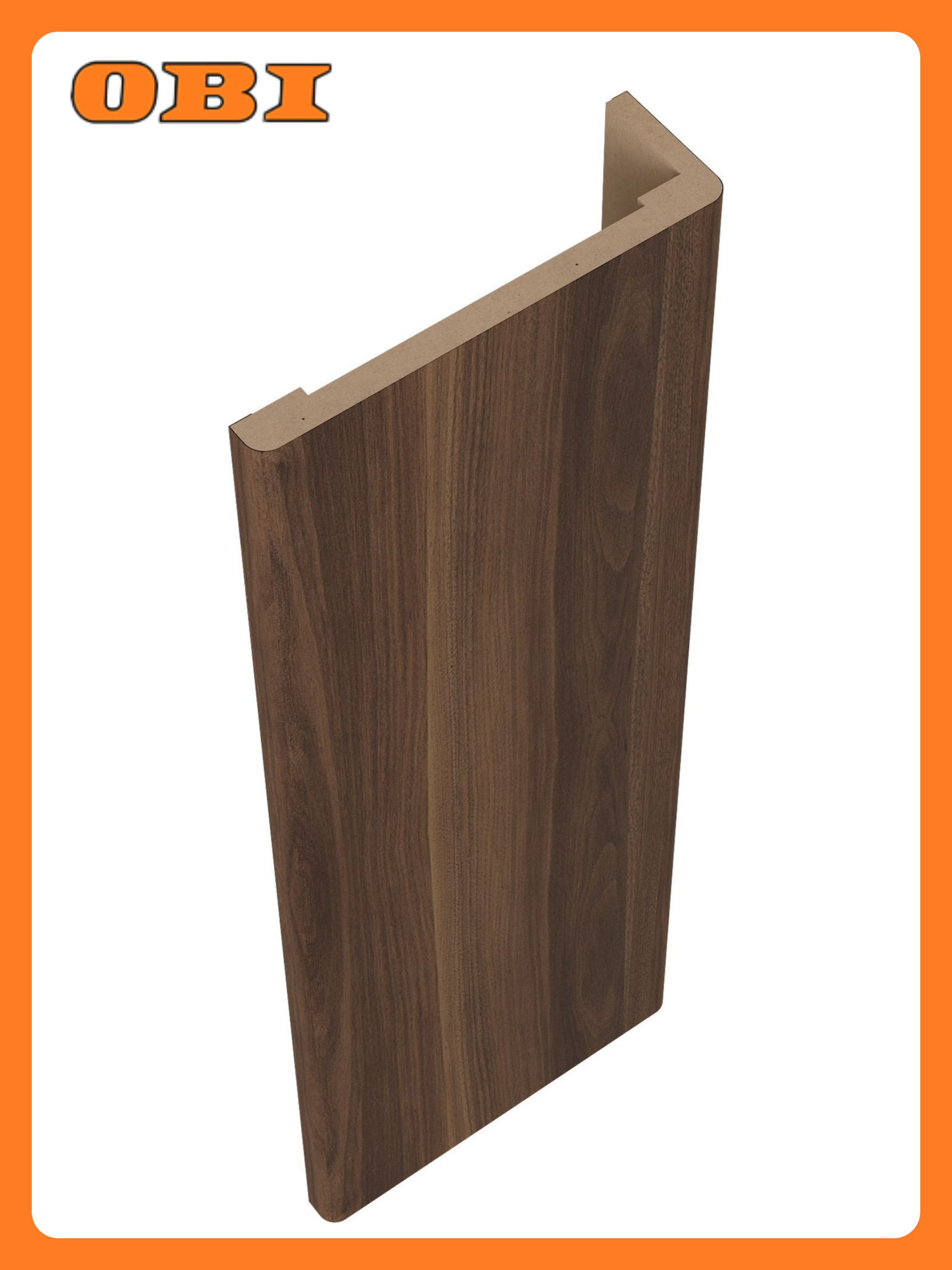 Наличник дверной BELWOODDOORS, телескопический, МДФ, цвет орех