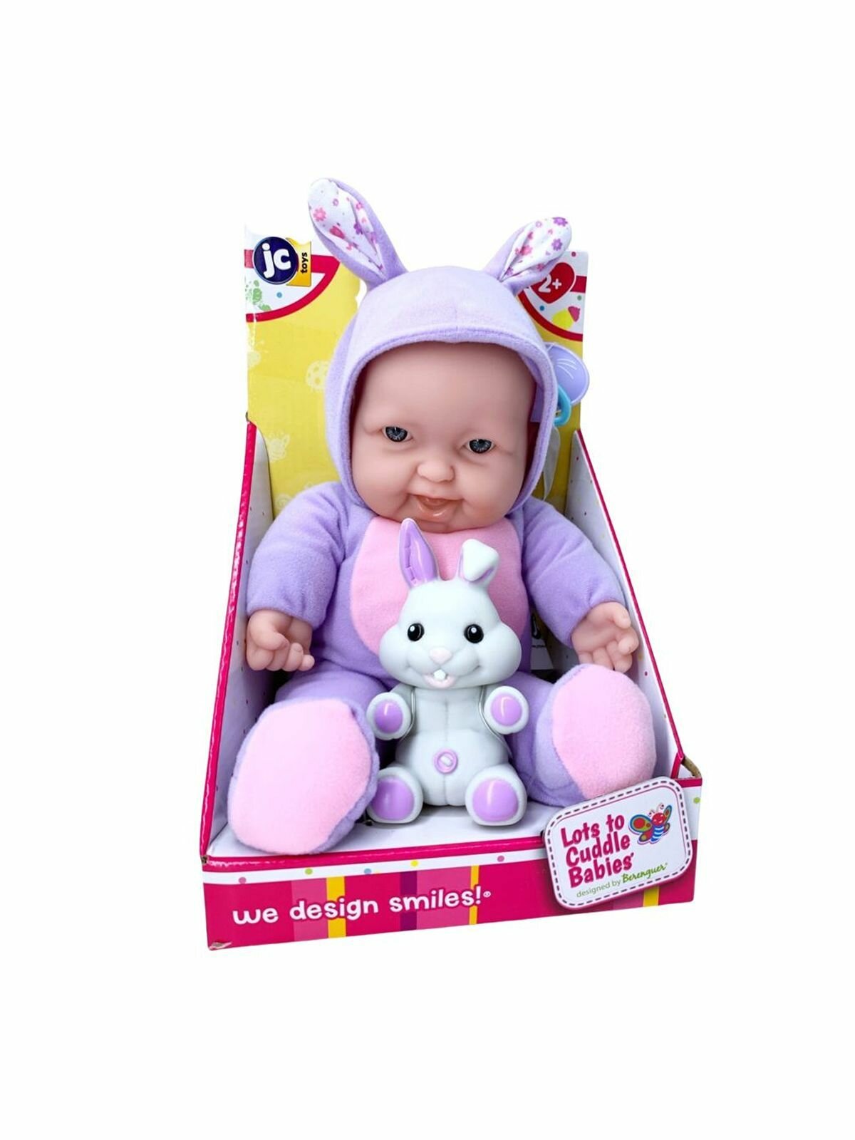 Кукла для девочки мягконабивная в костюме Зайчика 30 см (35300A)