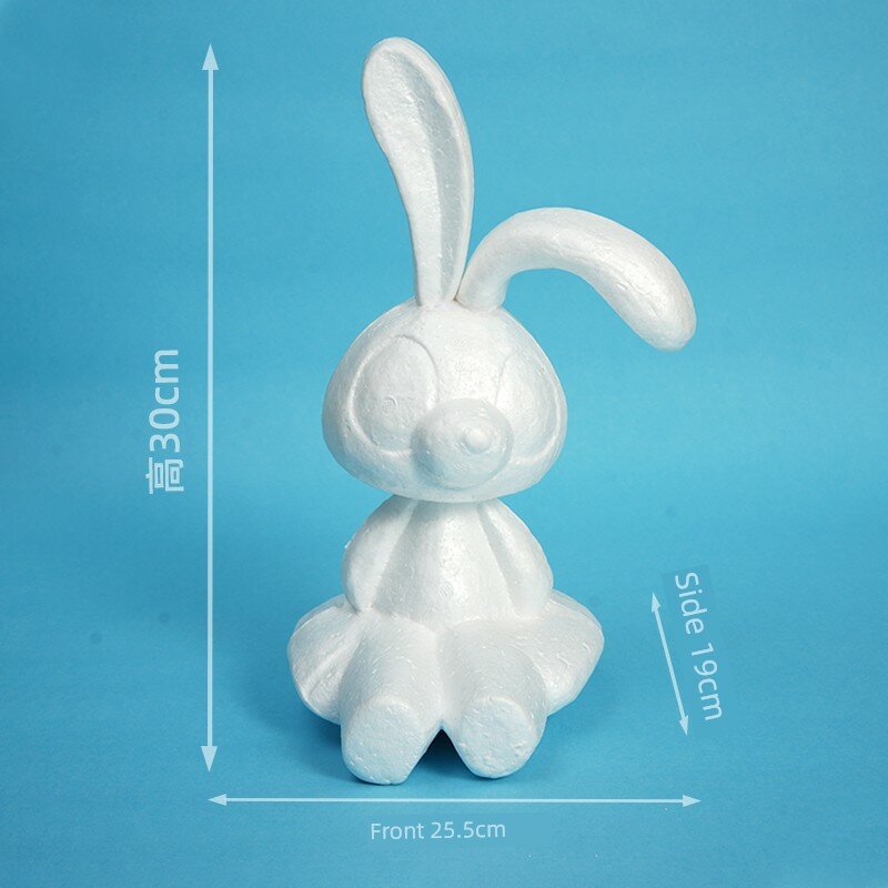 Форма для литья из пенопласта DIY: креативный мишка-эмбрион, различные размеры (мишка, кролик, собака) – идеально для