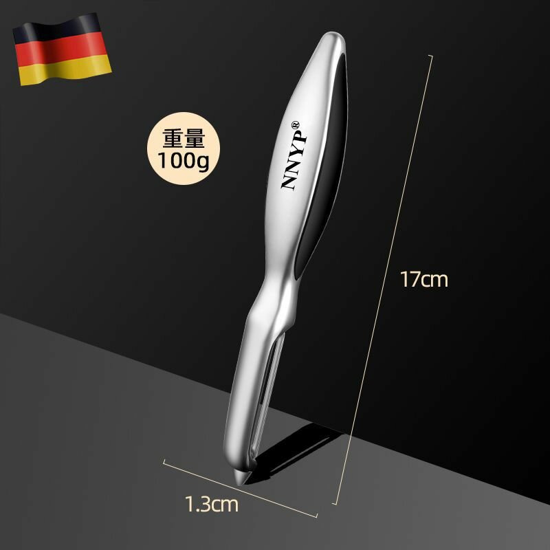 Немецкий нержавеющий стальной овощечистка, магический инструмент для чистки картофеля, яблок, дыни, кухонный многофункциональный овощечистка