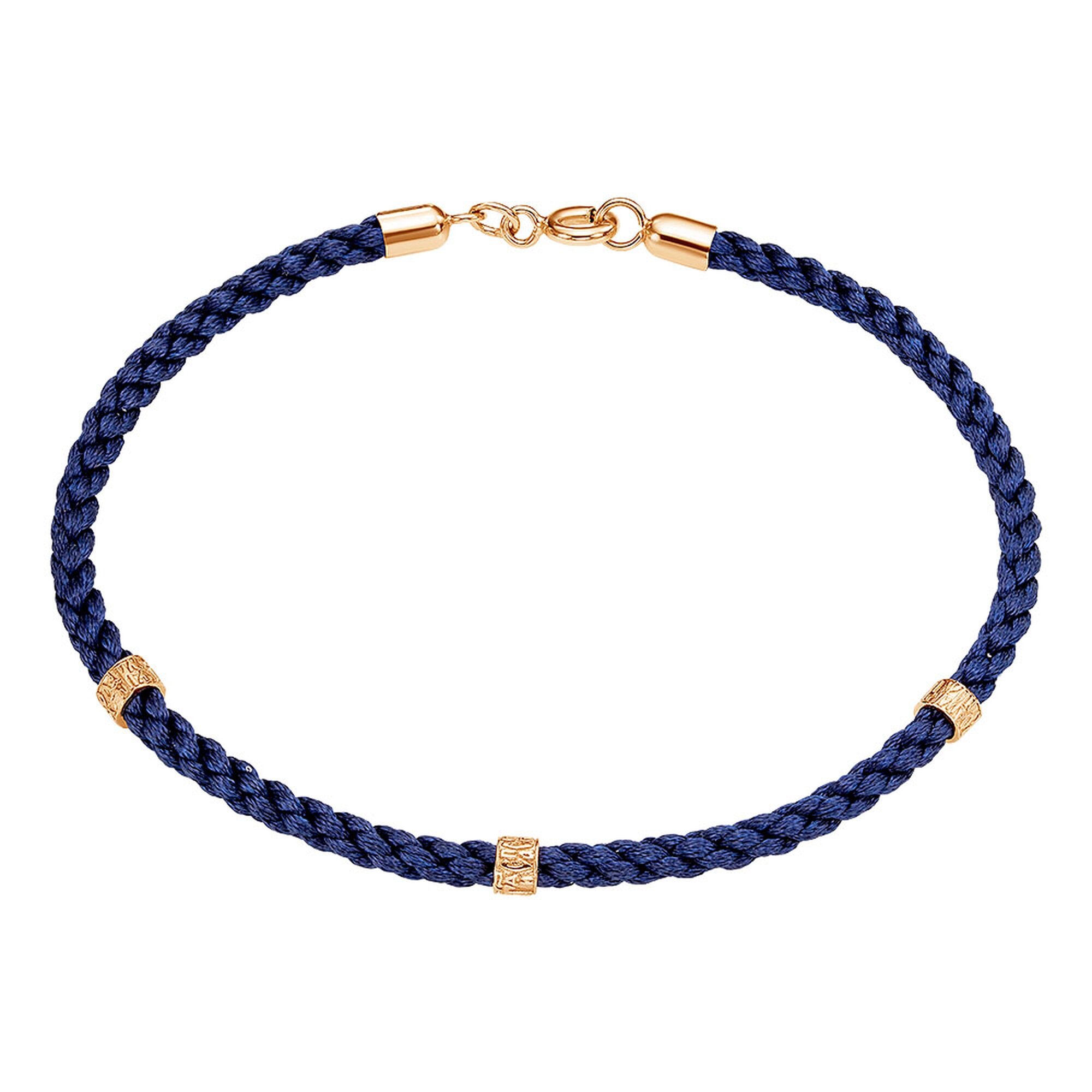 Браслет, серебро, 925 проба, золочение