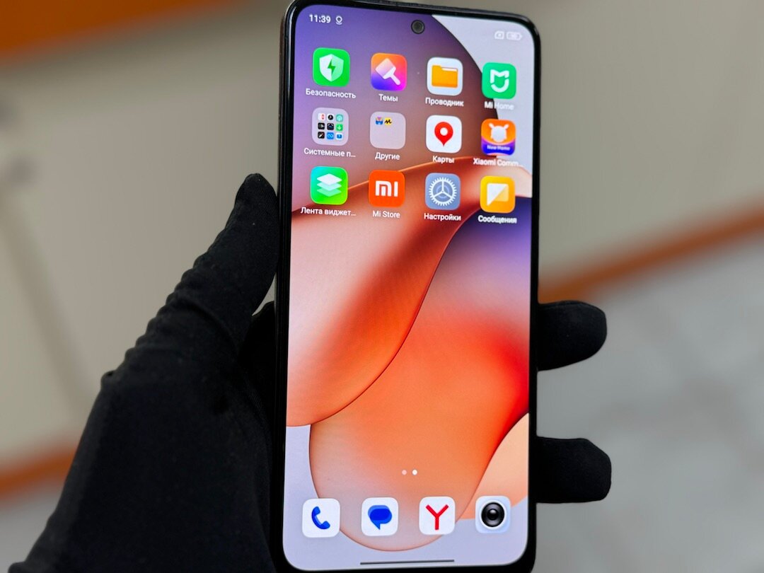 Смартфон Xiaomi Redmi Note 12S 8/256 ГБ Global, Dual nano SIM, черный Б/У Уценка