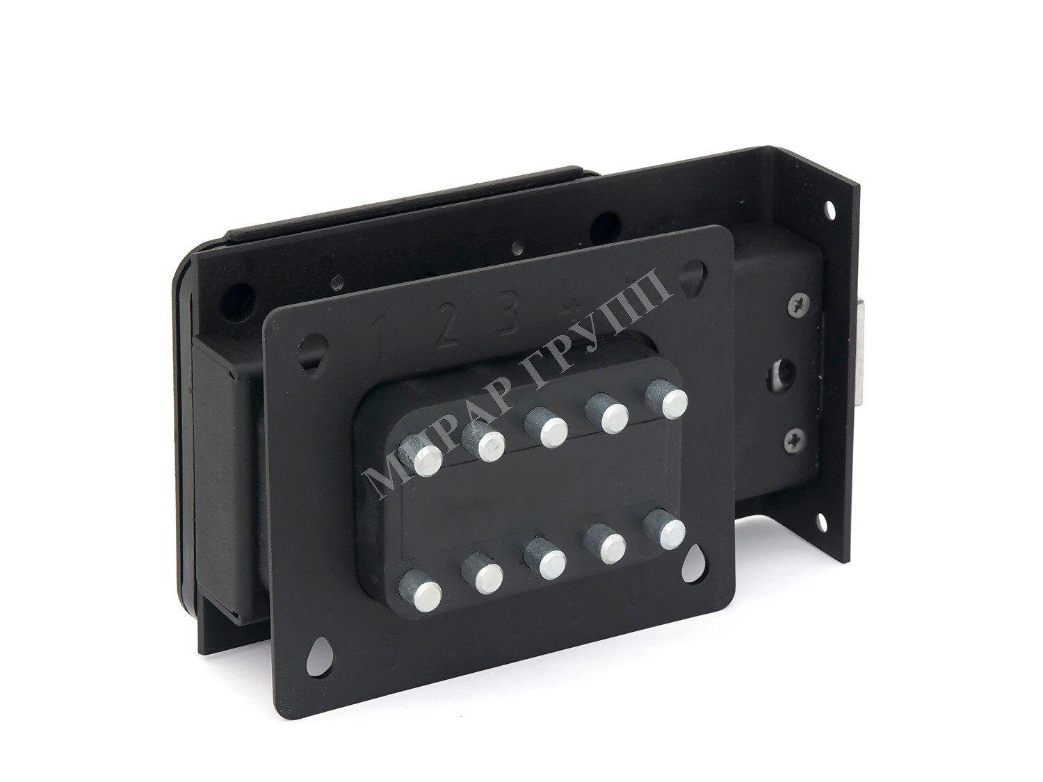 Замок кодовый "Ригель" черный