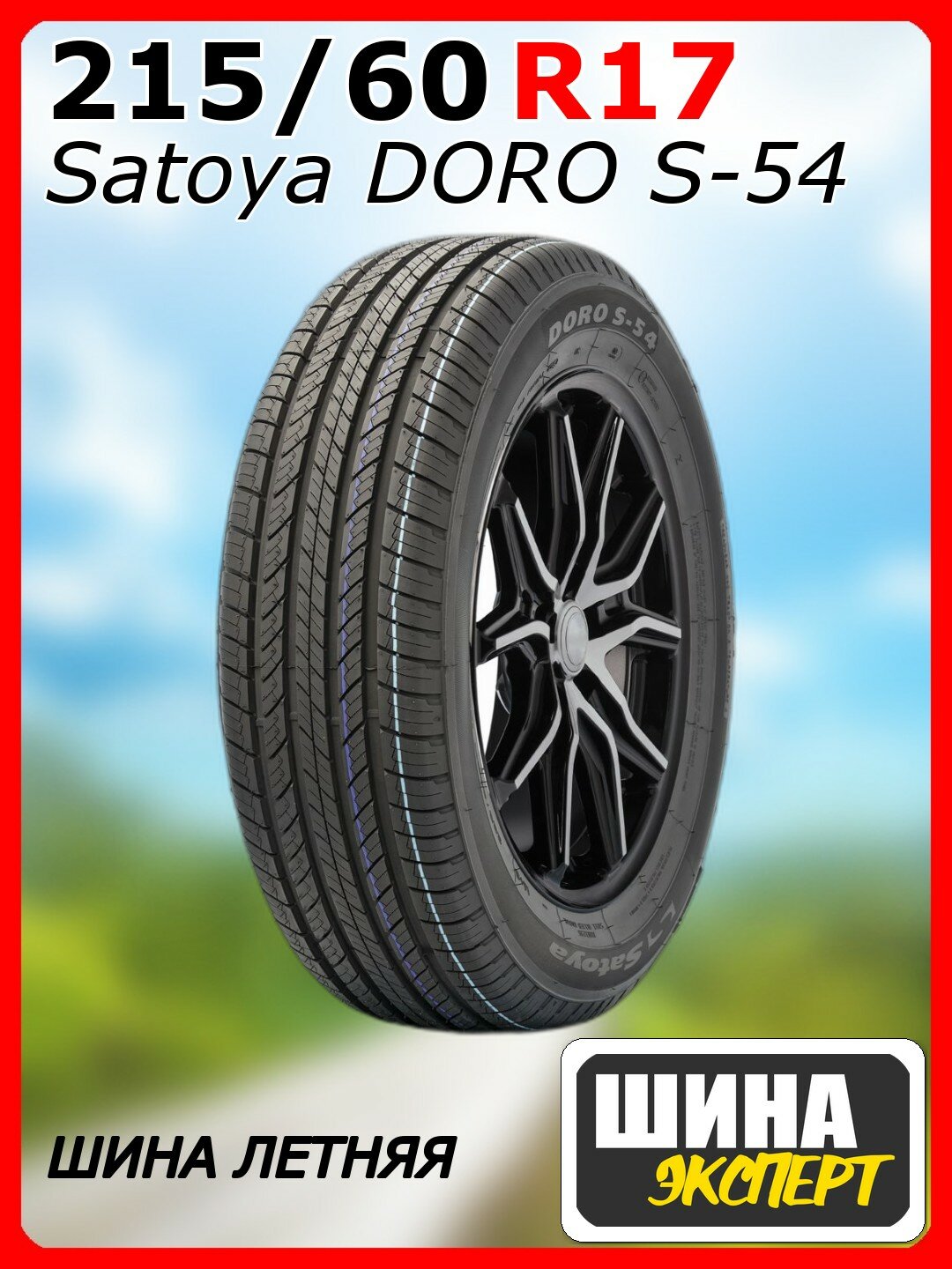 Шина летняя Satoya 215/60/17 H 96 DORO S-54 для легковых автомобилей S486444